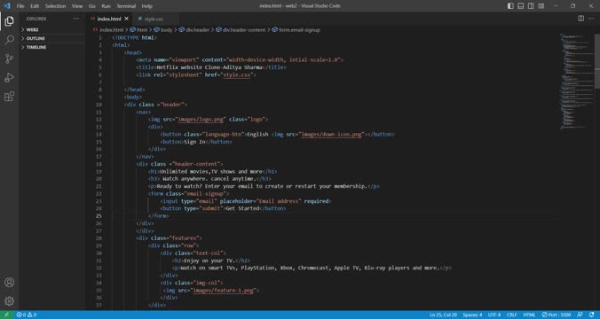 Deepanshu Kaushik - Digital Marketer on LinkedIn: #bharatintern #html # ... Deepanshu Kaushik - Digital Marketer on LinkedIn: #bharatintern #html # ...