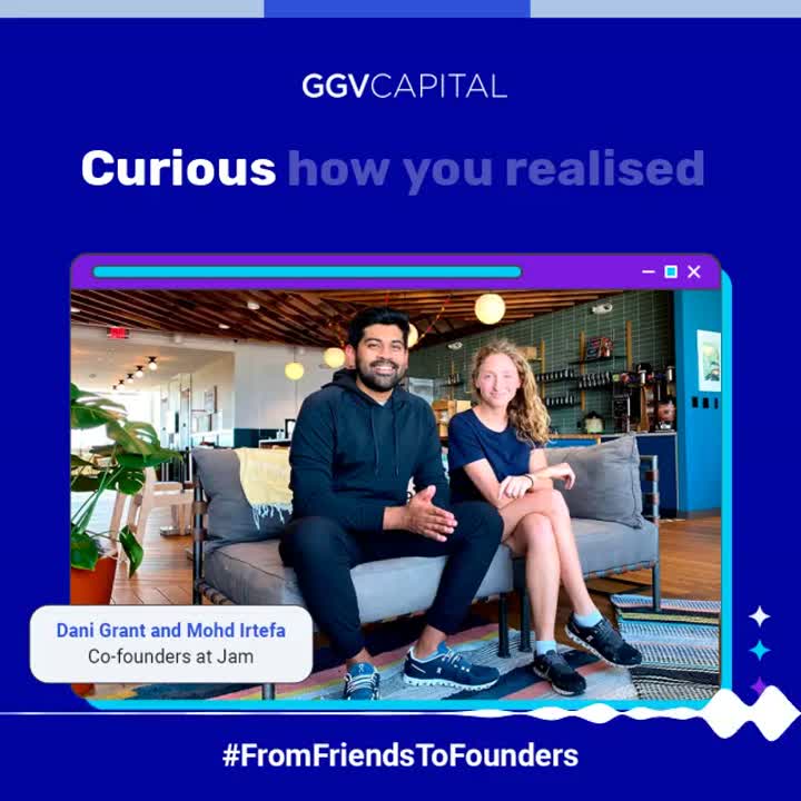 Dani Grant on LinkedIn: #FromFriendsToFounders - Dani & Irtefa from Jam Dani Grant on LinkedIn: #FromFriendsToFounders - Dani & Irtefa from Jam