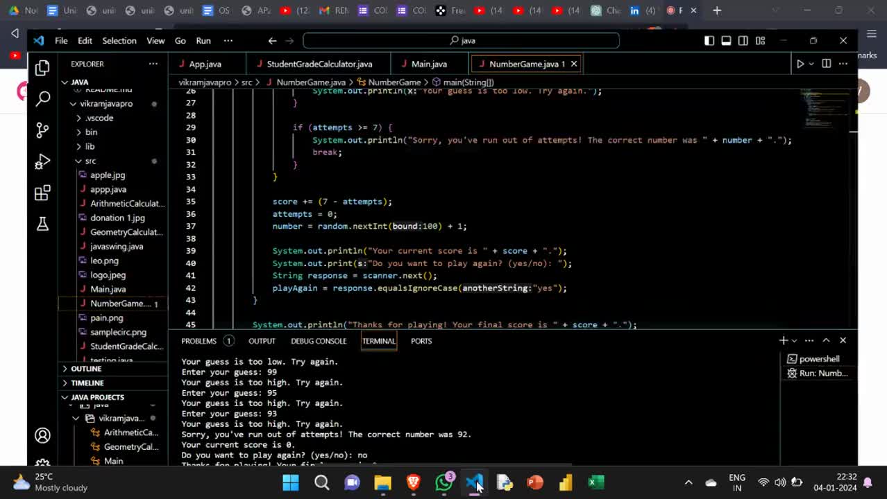 Vikram Balaji on LinkedIn: #internship #codsoft #javaprogramming # ... Vikram Balaji on LinkedIn: #internship #codsoft #javaprogramming # ...
