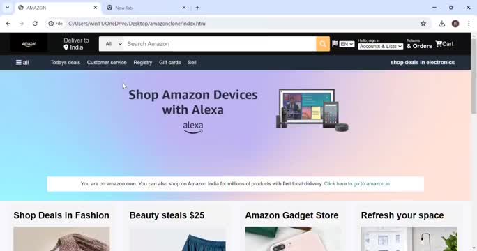 Renuka Gaggara on LinkedIn: #webdevlopment #html #css #ecommerce #project Renuka Gaggara on LinkedIn: #webdevlopment #html #css #ecommerce #project