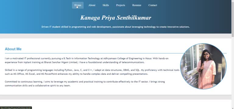 KANAGA PRIYA S on LinkedIn: #webdevelopment #html #css # ... KANAGA PRIYA S on LinkedIn: #webdevelopment #html #css # ...