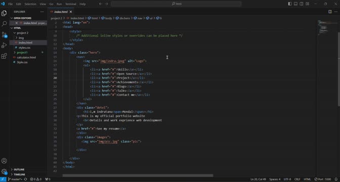 Indratanu Mondal on LinkedIn: #codsoft #webdevelopment #html #css # ... Indratanu Mondal on LinkedIn: #codsoft #webdevelopment #html #css # ...