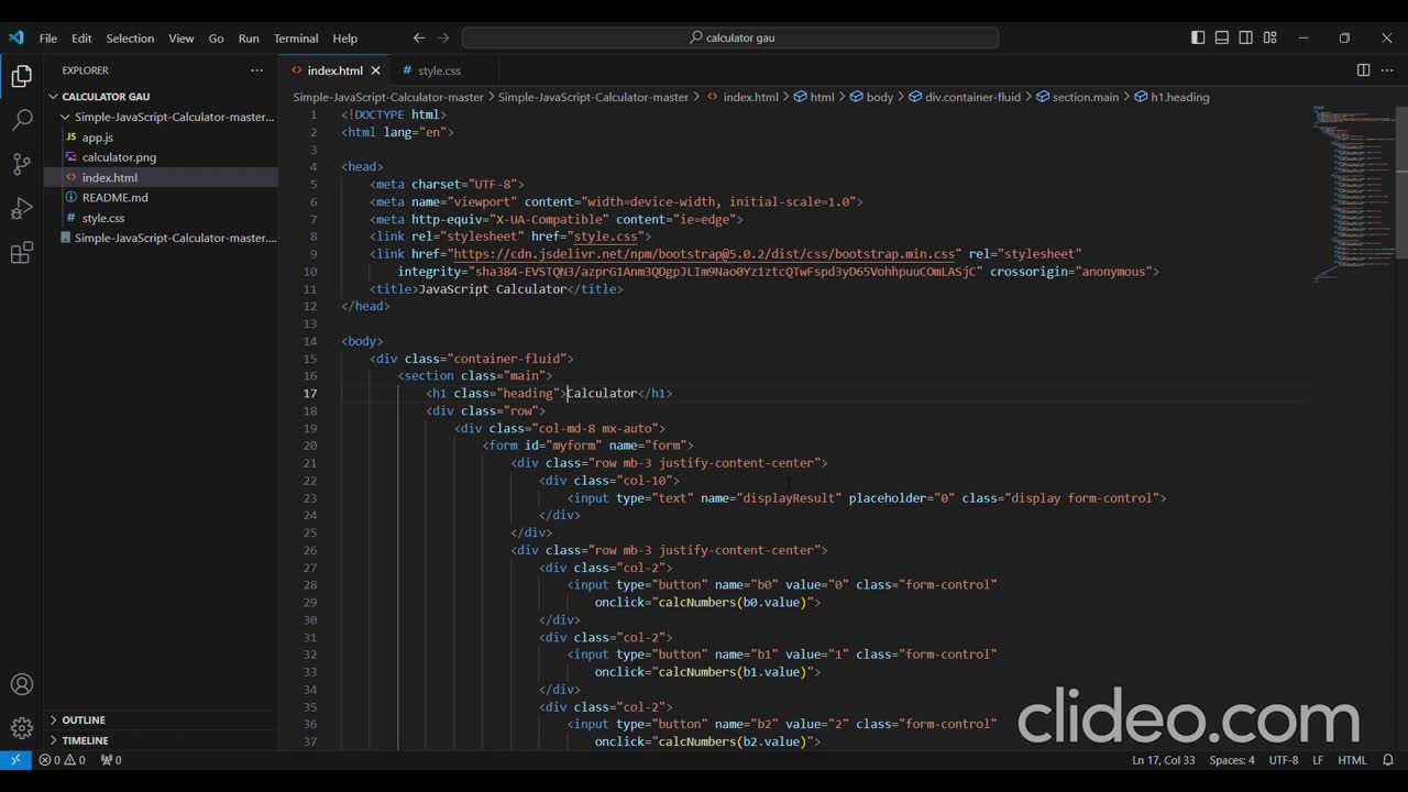 Gautham R on LinkedIn: #codsoft #webdevelopment #html #css #js Gautham R on LinkedIn: #codsoft #webdevelopment #html #css #js