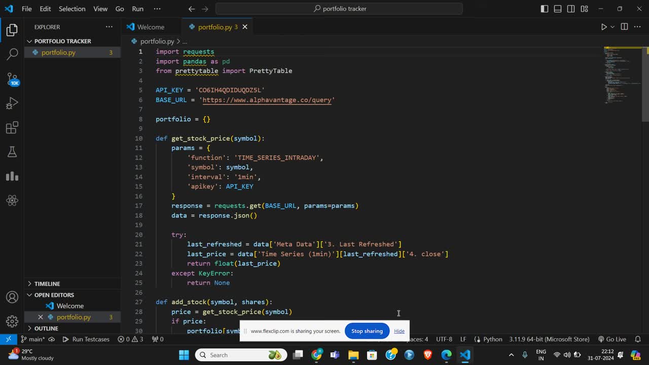 Rishabh katiyar on LinkedIn: #codealpha #python #intern #codealpha Rishabh katiyar on LinkedIn: #codealpha #python #intern #codealpha