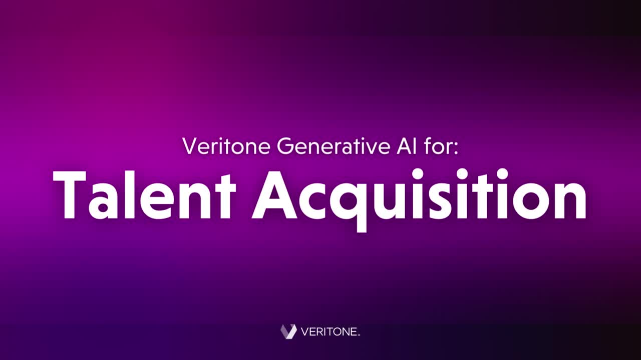Veritone on LinkedIn: Veritone Generative AI for Talent Acquisition! Veritone on LinkedIn: Veritone Generative AI for Talent Acquisition!
