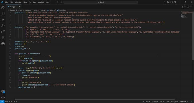 Mounika Suma Kandregula on LinkedIn: #python #internship #codealpha Mounika Suma Kandregula on LinkedIn: #python #internship #codealpha