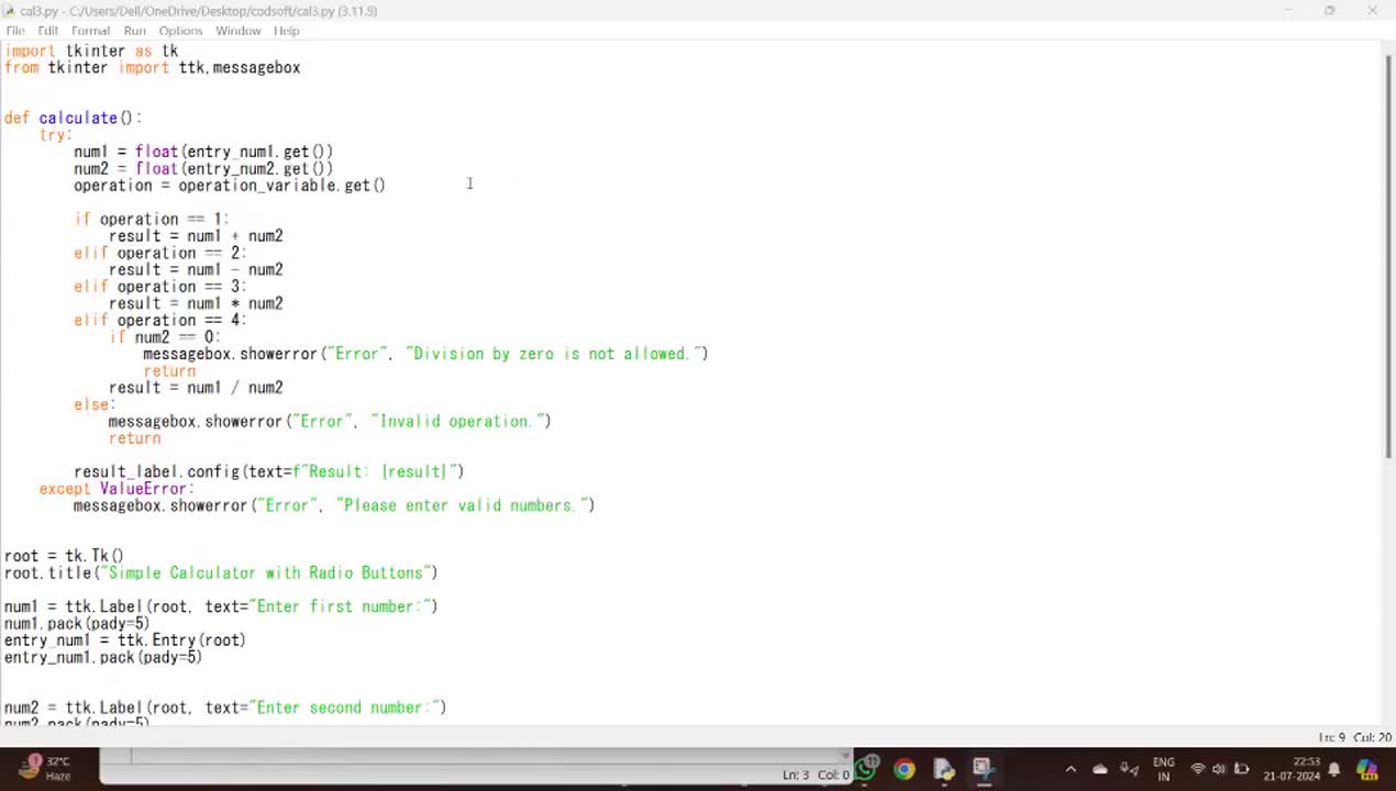 Krish Jain on LinkedIn: #codsoft #internship #python_programming Krish Jain on LinkedIn: #codsoft #internship #python_programming