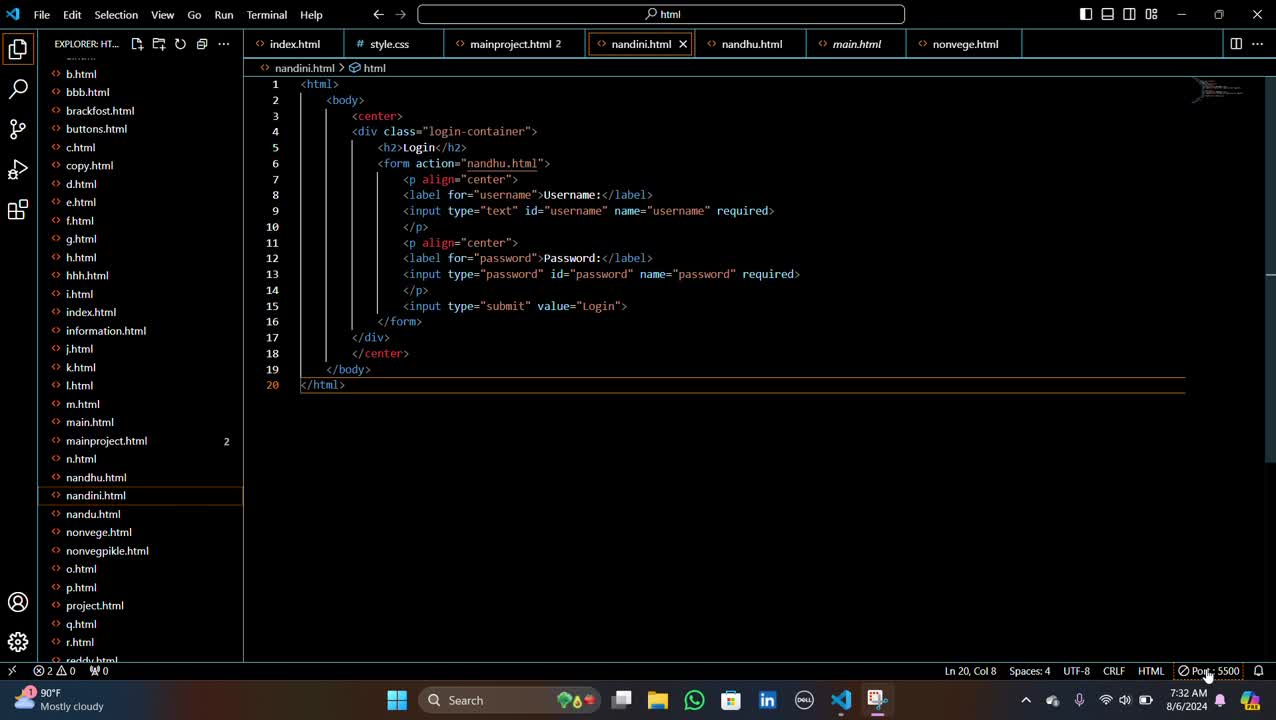 Nandini Reddy Akkala on LinkedIn: #html #css Nandini Reddy Akkala on LinkedIn: #html #css