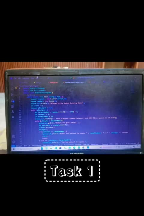 Pawan Gupta on LinkedIn: #codesoft #summerinternship #javadevelopment Pawan Gupta on LinkedIn: #codesoft #summerinternship #javadevelopment