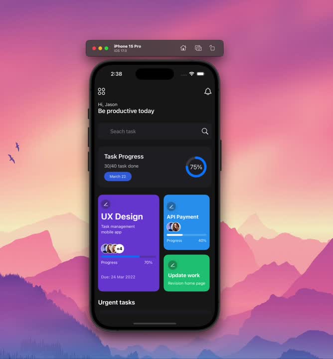 My Task Management App using SwiftUI and MVVM | Nadeera Sampath posted ... My Task Management App using SwiftUI and MVVM | Nadeera Sampath posted ...