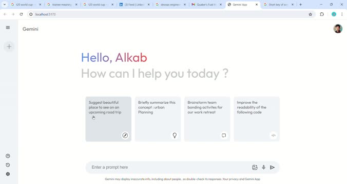ALKAB RZA on LinkedIn: #ai #reactjs #geminiai #contextapi # ... ALKAB RZA on LinkedIn: #ai #reactjs #geminiai #contextapi # ...