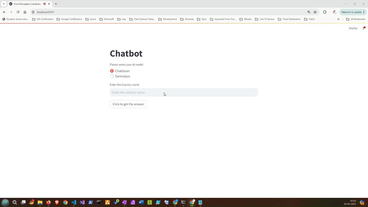 A simple ChatBot example using Streamlit | Debdeep Chaudhuri posted on ... A simple ChatBot example using Streamlit | Debdeep Chaudhuri posted on ...