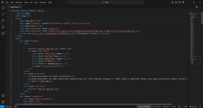 How I redesigned ShopMe using HTML and CSS | Kadali Surya posted on the ... How I redesigned ShopMe using HTML and CSS | Kadali Surya posted on the ...