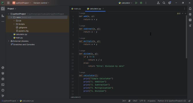 Punith A on LinkedIn: #python #coding #calculator Punith A on LinkedIn: #python #coding #calculator