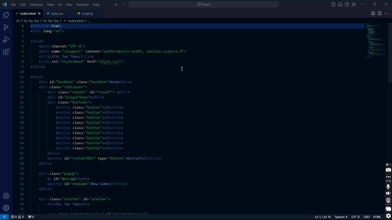 Akshay Gedam on LinkedIn: #tictactoe #html #css #javascript # ... Akshay Gedam on LinkedIn: #tictactoe #html #css #javascript # ...
