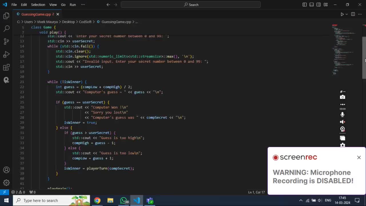 Vivek Maurya on LinkedIn: #codsoft #codsoftinternship Vivek Maurya on LinkedIn: #codsoft #codsoftinternship