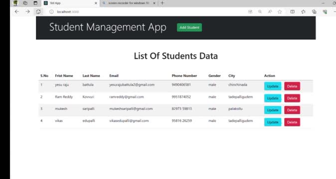Yesu Raju Battula on LinkedIn: #reactjs #javaspringboot #mysql # ... Yesu Raju Battula on LinkedIn: #reactjs #javaspringboot #mysql # ...