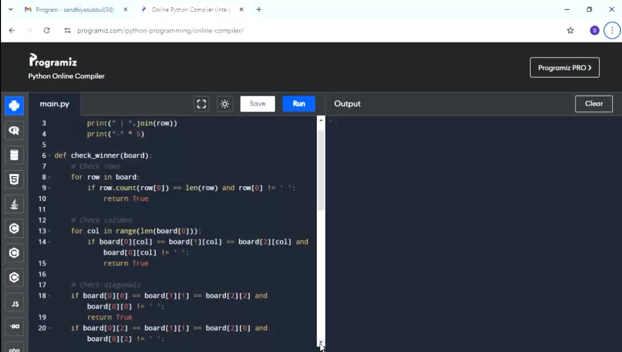 Sandhiya Devi S on LinkedIn: #systemtron #python #task2 Sandhiya Devi S on LinkedIn: #systemtron #python #task2