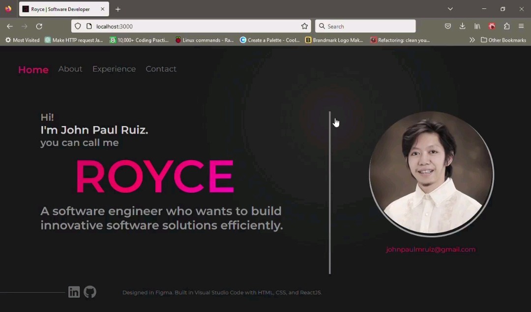 John Paul Ruiz on LinkedIn: #css #html #reactjs #portfoliowebsite # ... John Paul Ruiz on LinkedIn: #css #html #reactjs #portfoliowebsite # ...