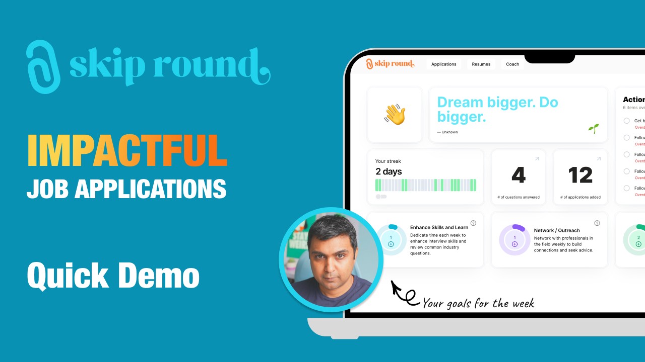 Skip Round on LinkedIn: Skip Round - Create Impactful Job Applications ... Skip Round on LinkedIn: Skip Round - Create Impactful Job Applications ...