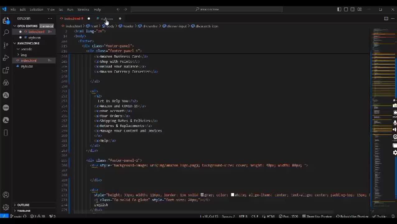 Muhammad Bilal on LinkedIn: #webdevelopment #html #css #amazonclone # ... Muhammad Bilal on LinkedIn: #webdevelopment #html #css #amazonclone # ...