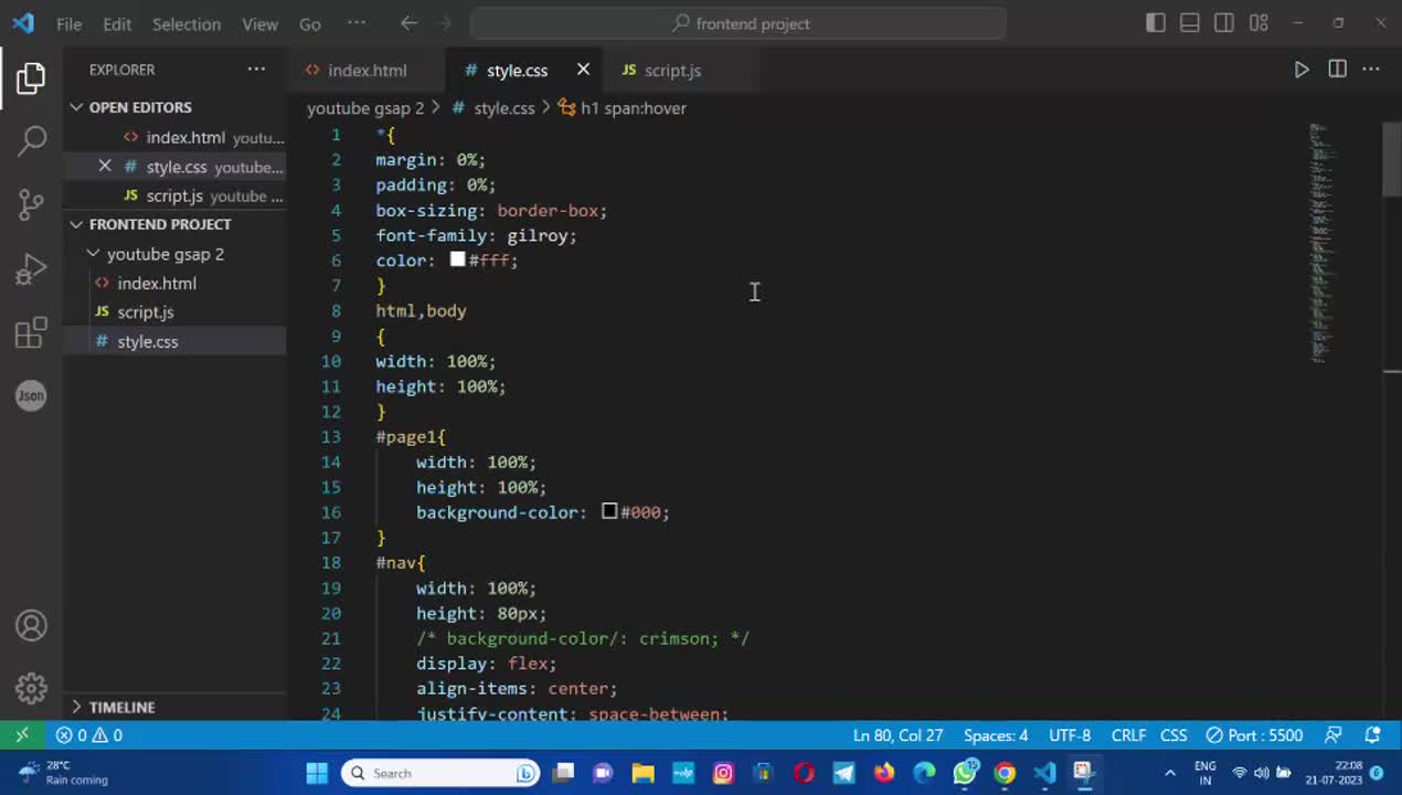 Saurabh Gupta on LinkedIn: #html #css #js #js #gsap #html5 #intenship # ... Saurabh Gupta on LinkedIn: #html #css #js #js #gsap #html5 #intenship # ...