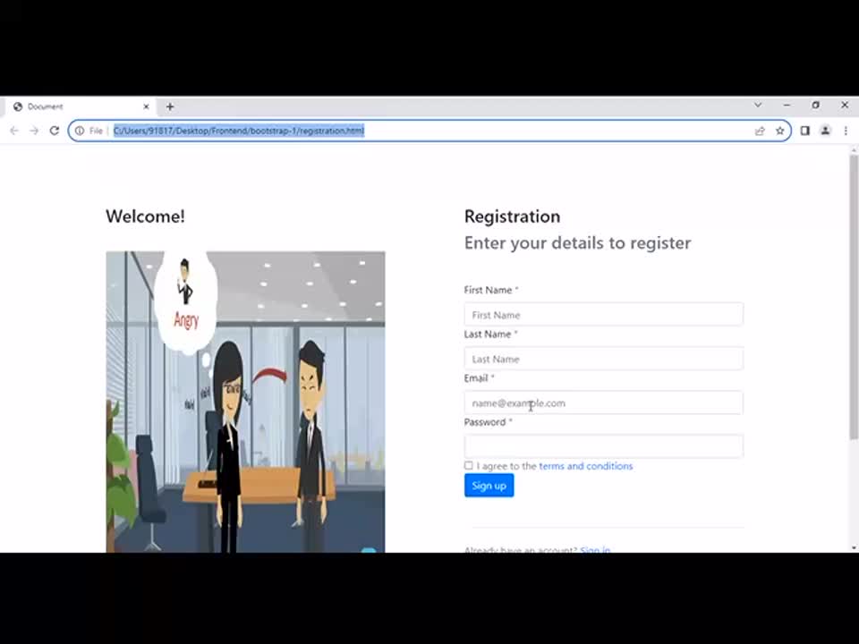 I am developing the registration,login page and movie homepage using ... I am developing the registration,login page and movie homepage using ...
