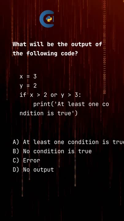 python coding on LinkedIn: #codeaj #codeajay #pythonmcq #programming # ... python coding on LinkedIn: #codeaj #codeajay #pythonmcq #programming # ...