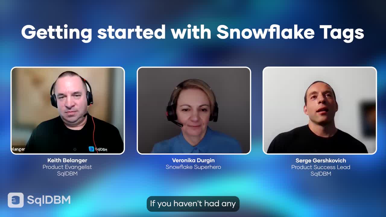 How to classify your data with Snowflake tags | SqlDBM posted on the ... How to classify your data with Snowflake tags | SqlDBM posted on the ...