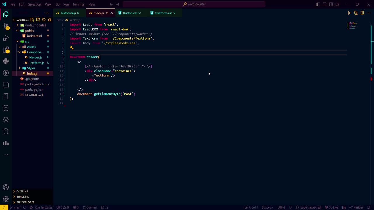 Abhishek Kumar Pandey on LinkedIn: #react #webdevelopment #wordcounter ... Abhishek Kumar Pandey on LinkedIn: #react #webdevelopment #wordcounter ...