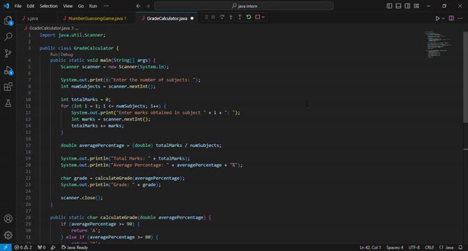 SHANTINI KARUNAKARAN on LinkedIn: #codsoft #javaprogramming SHANTINI KARUNAKARAN on LinkedIn: #codsoft #javaprogramming