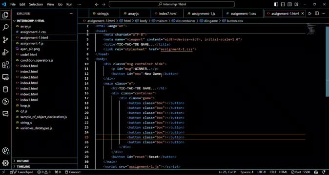 Ayan Bhowmick. on LinkedIn: #game #html #css #javascript #webdevelopment Ayan Bhowmick. on LinkedIn: #game #html #css #javascript #webdevelopment