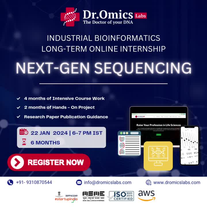 DrOmics labs Private Limited. on LinkedIn: #job #bioinformatics #ngs # ... DrOmics labs Private Limited. on LinkedIn: #job #bioinformatics #ngs # ...