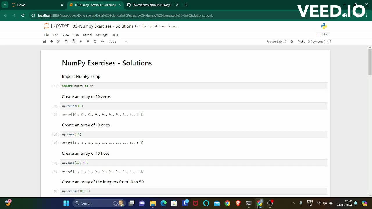 Swaranjitha Vinjamuri on LinkedIn: #numpy #python #programming # ... Swaranjitha Vinjamuri on LinkedIn: #numpy #python #programming # ...