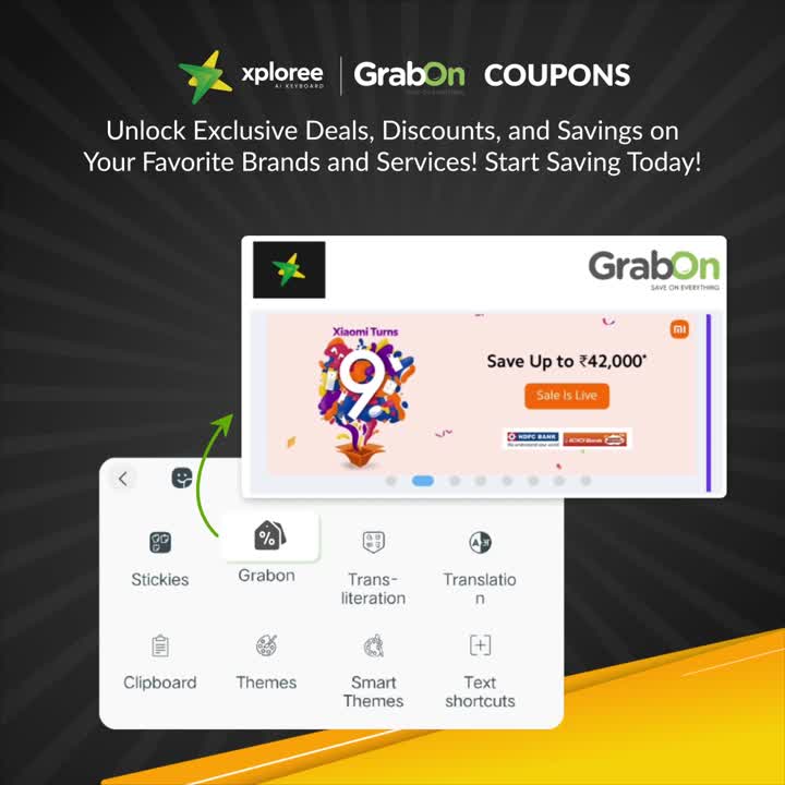 Xploree AI Keyboard on LinkedIn: grabon X xploree Xploree AI Keyboard on LinkedIn: grabon X xploree