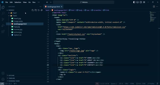 Chakka Yamini on LinkedIn: #webdevelopment #html #css #landingpage # ... Chakka Yamini on LinkedIn: #webdevelopment #html #css #landingpage # ...