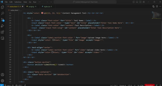 Anitesh Kumar Yadav on LinkedIn: #bharatintern #internship #html5 #css3 ... Anitesh Kumar Yadav on LinkedIn: #bharatintern #internship #html5 #css3 ...