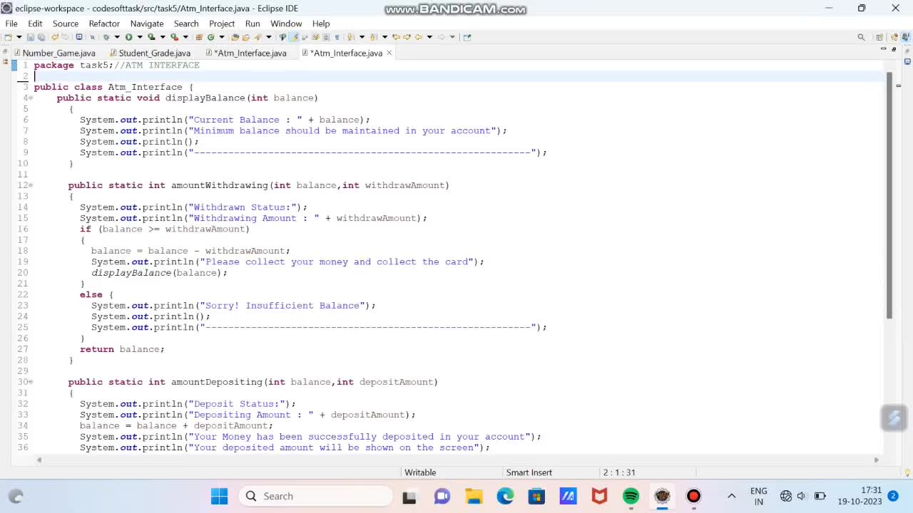 Sonal Tembhurnikar on LinkedIn: #codsoft #internship #javaprogramming Sonal Tembhurnikar on LinkedIn: #codsoft #internship #javaprogramming