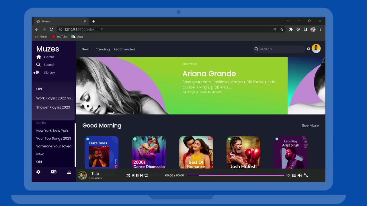 Gopi kumar Shaw on LinkedIn: #muzes #musicstreaming #webdevelopment # ... Gopi kumar Shaw on LinkedIn: #muzes #musicstreaming #webdevelopment # ...