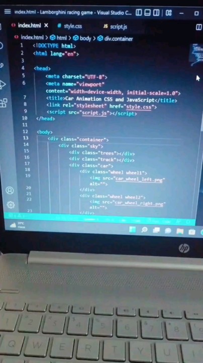 Saurabh Sharma on LinkedIn: Code For Riding Lamborghini Using HTML CSS Js Saurabh Sharma on LinkedIn: Code For Riding Lamborghini Using HTML CSS Js