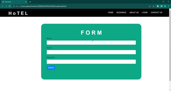 Akshay M R on LinkedIn: #webdevelopment #formvalidation #bootstrap # ... Akshay M R on LinkedIn: #webdevelopment #formvalidation #bootstrap # ...