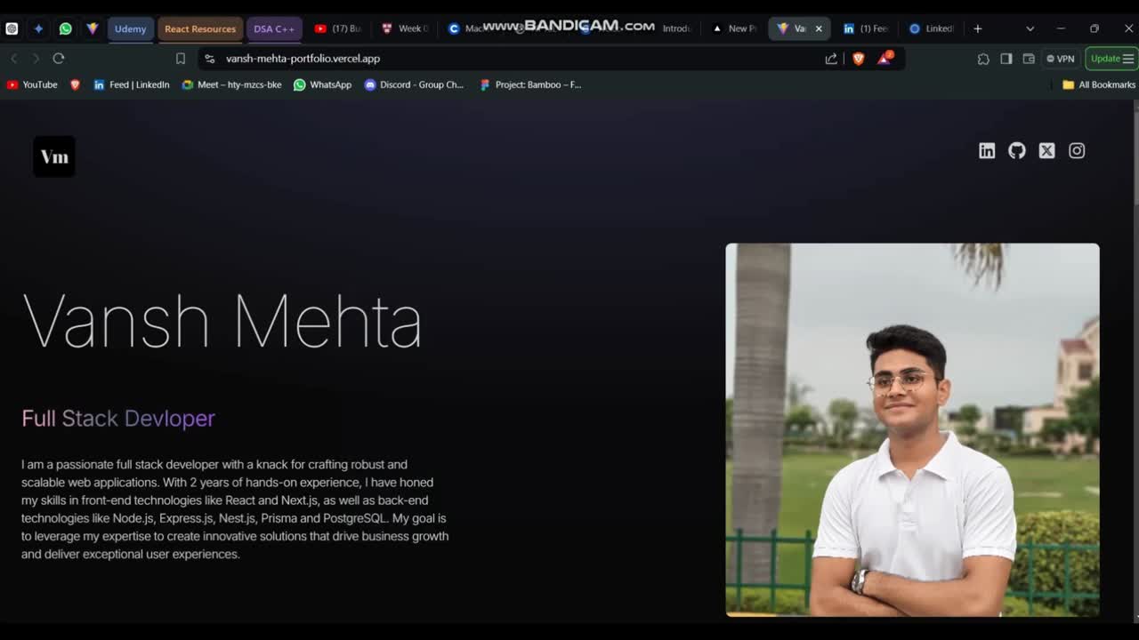Vansh Mehta on LinkedIn: #webdevelopment #portfolio #react #tailwindcss ... Vansh Mehta on LinkedIn: #webdevelopment #portfolio #react #tailwindcss ...