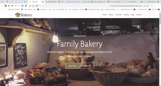 Ahmed Hatem on LinkedIn: the first project with html &css | 10 comments Ahmed Hatem on LinkedIn: the first project with html &css | 10 comments
