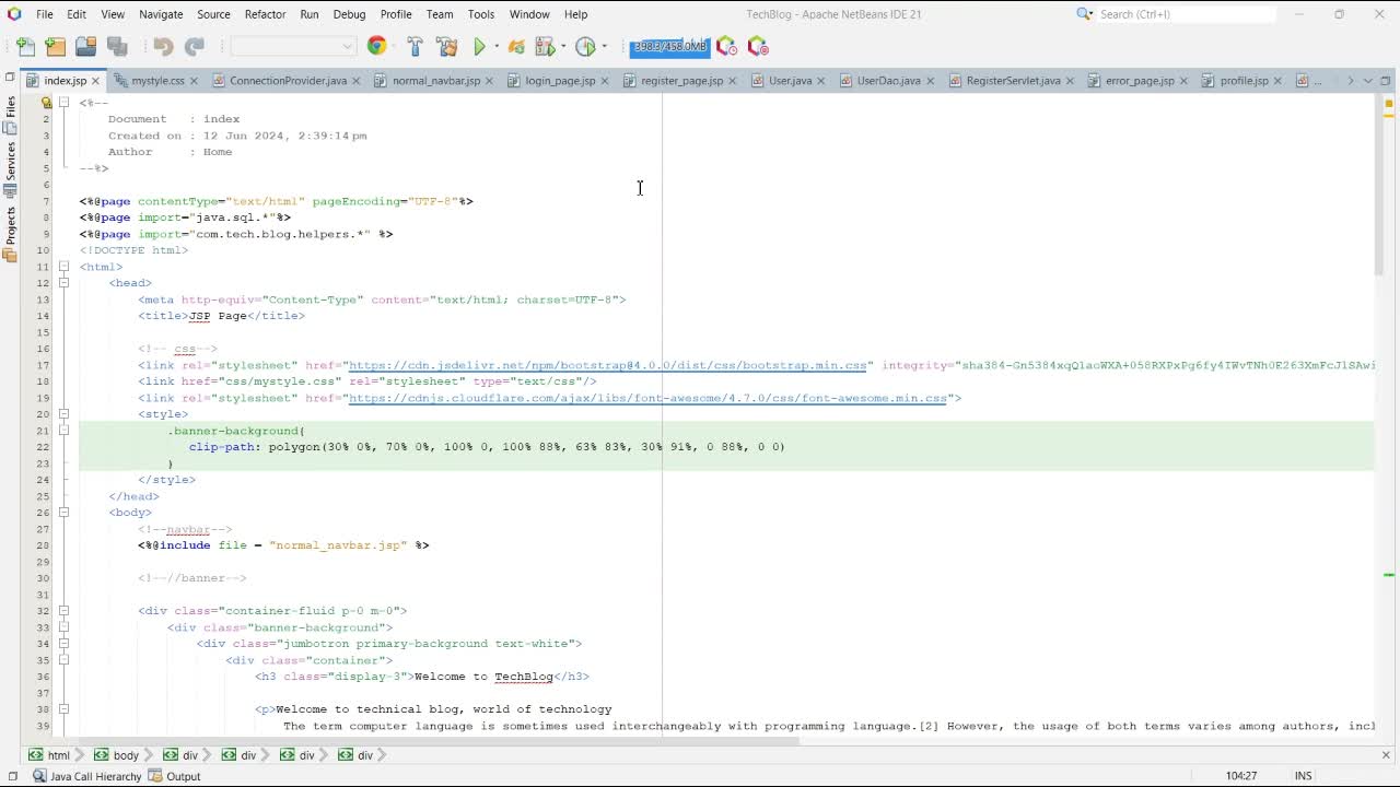 Uday Singh on LinkedIn: #techblog #servlet #jsp #mysql #webdevelopment ... Uday Singh on LinkedIn: #techblog #servlet #jsp #mysql #webdevelopment ...