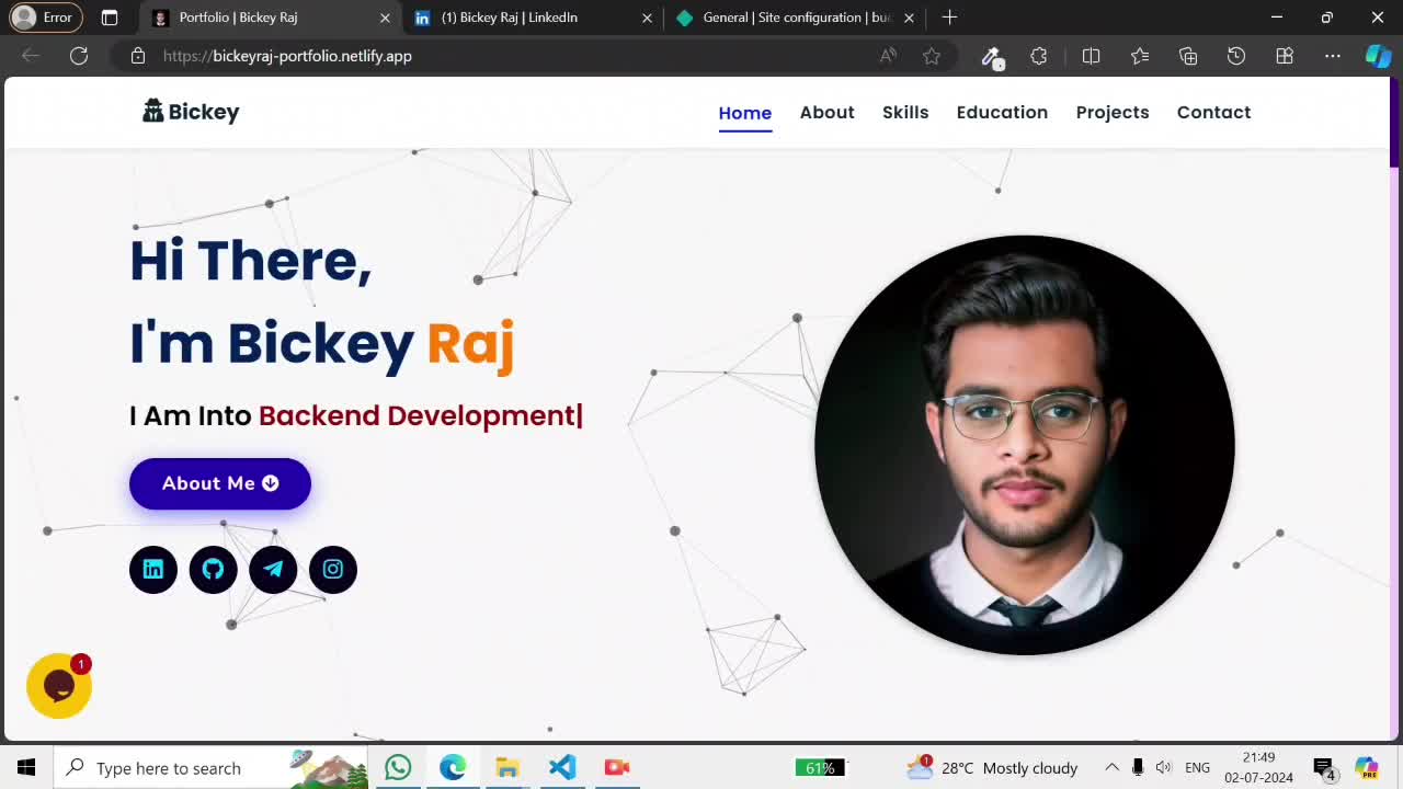 Bickey Raj on LinkedIn: #codesoft #webdevelopment #codesoft # ... Bickey Raj on LinkedIn: #codesoft #webdevelopment #codesoft # ...