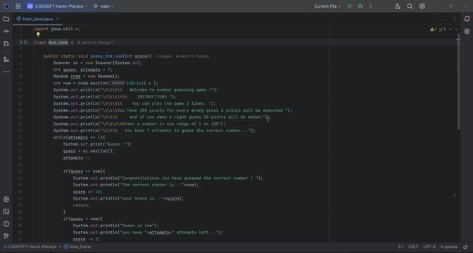 Pandya Harsh Dushyantbhai on LinkedIn: #codsoft #internship #project # ... Pandya Harsh Dushyantbhai on LinkedIn: #codsoft #internship #project # ...
