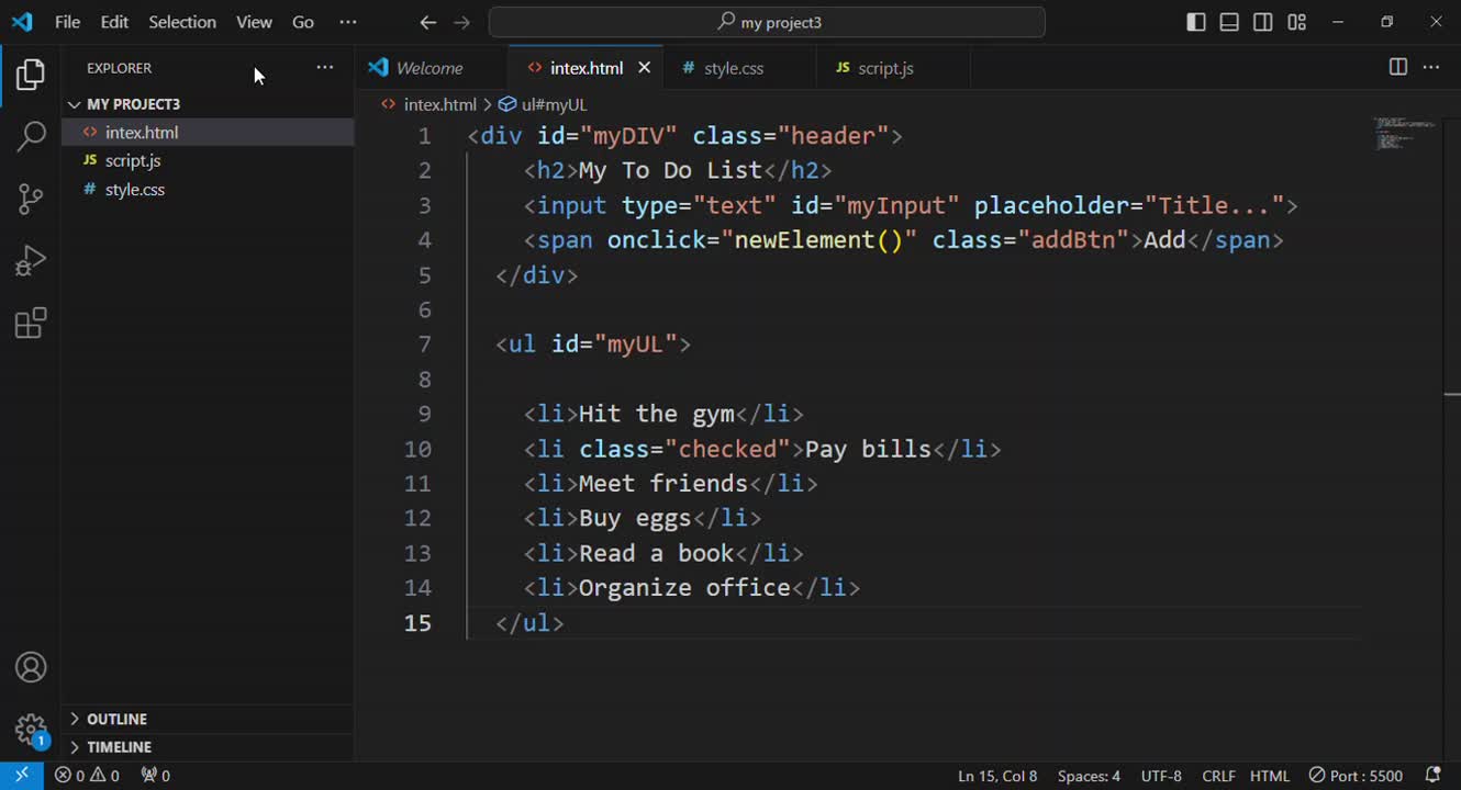 Samili Das on LinkedIn: #html #css #javascript #miniproject #todolist # ... Samili Das on LinkedIn: #html #css #javascript #miniproject #todolist # ...