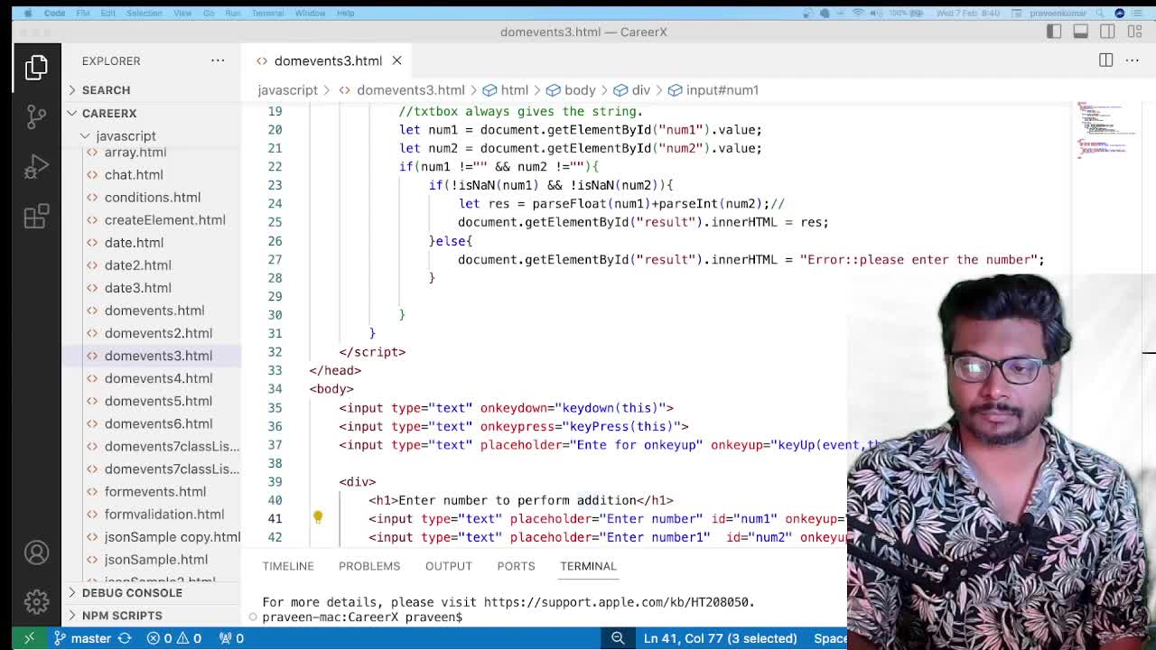 Sri Praveen on LinkedIn: #coding #webdevelopment #developer #javascript Sri Praveen on LinkedIn: #coding #webdevelopment #developer #javascript
