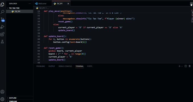 Mitali Singh on LinkedIn: #pythonprogramming #internpe #gamedevelopment Mitali Singh on LinkedIn: #pythonprogramming #internpe #gamedevelopment