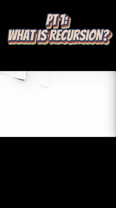 STEAMspirations on LinkedIn: #recursion #recursion #programming # ... STEAMspirations on LinkedIn: #recursion #recursion #programming # ...
